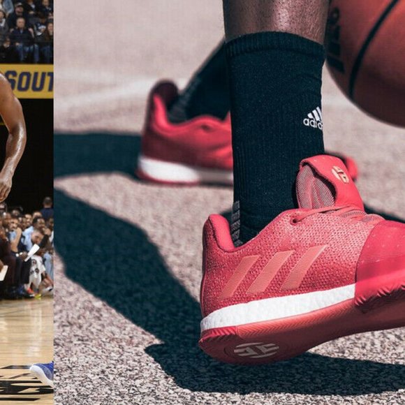 adidas | Shoes | New Adidas Harden Vol 3 Invader Red Coral Boost | Poshmark
